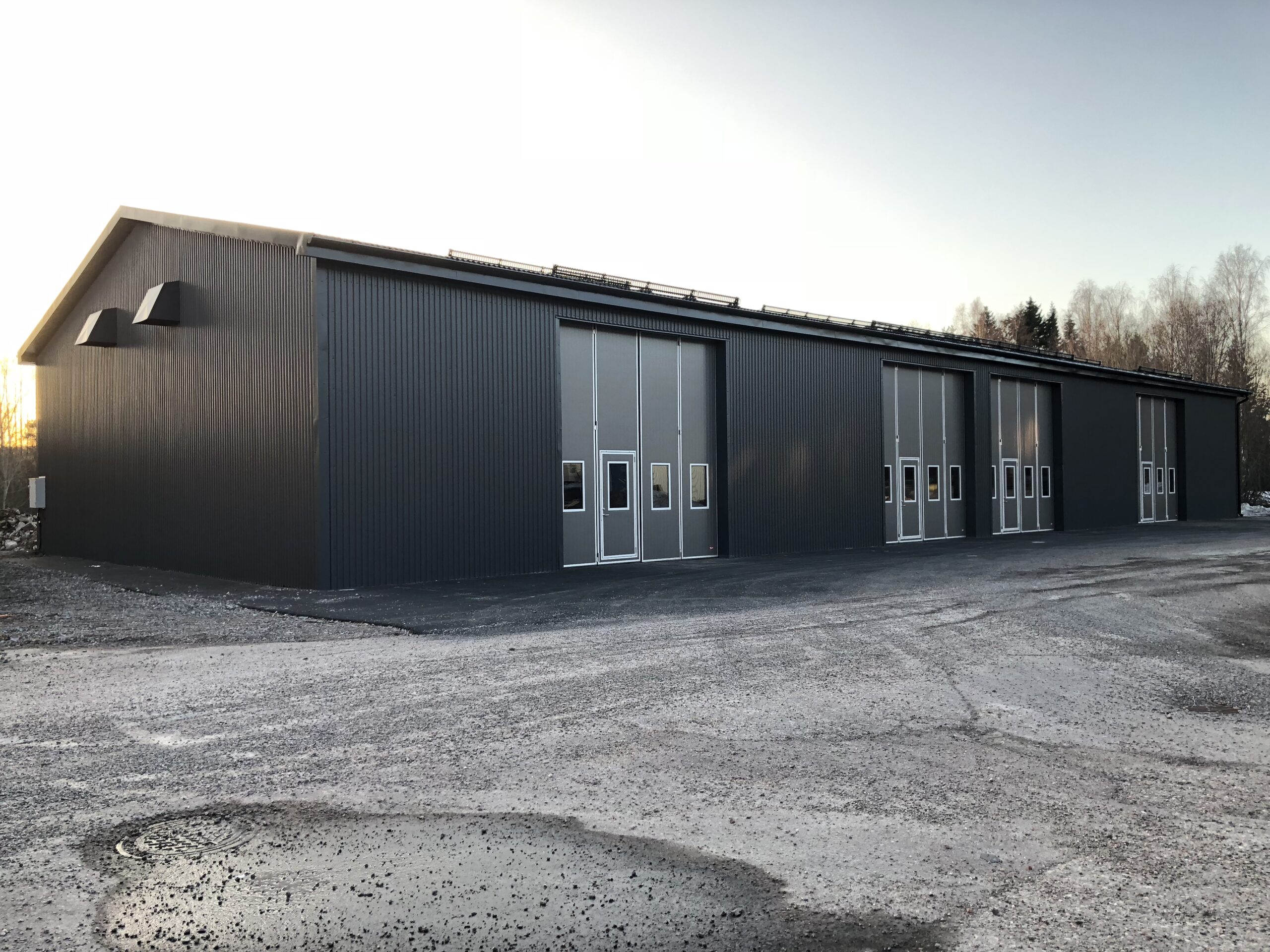 Steel building - long-term storage solution | Hallgruppen