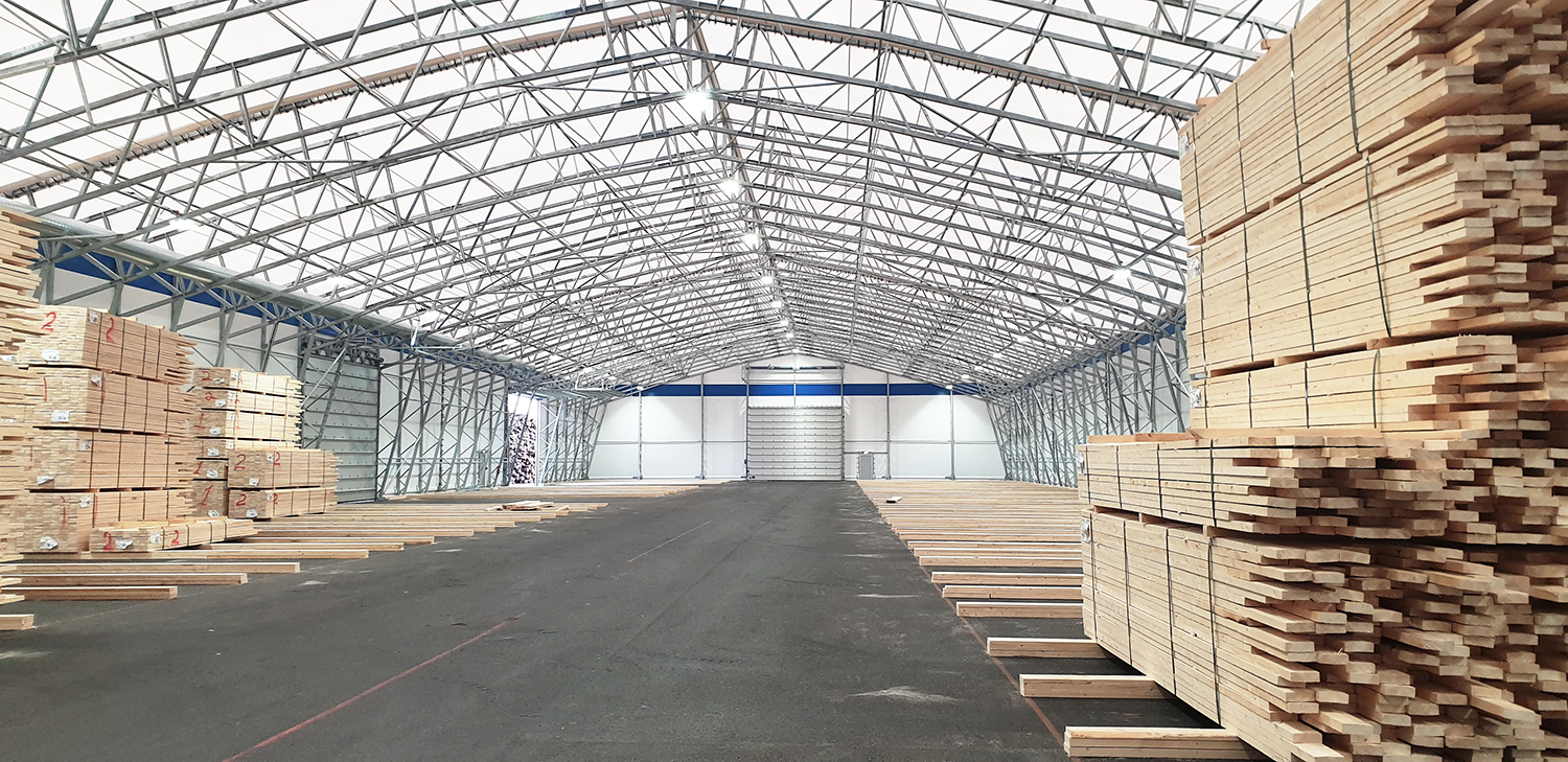 Storage buildings sheet and PVC | Hallgruppen