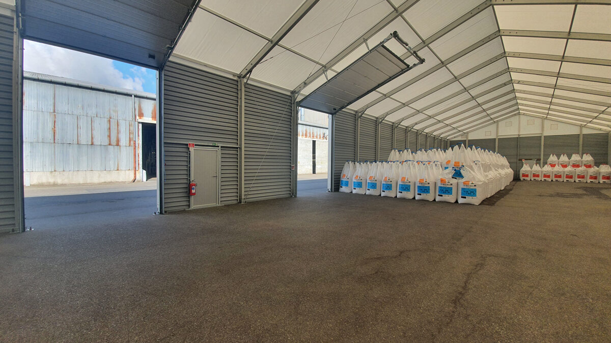 Steel building - long-term storage solution | Hallgruppen