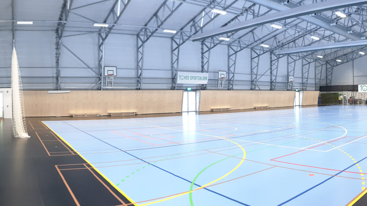 Multi-purpose hall, steel structure with PVC | Hallgruppen