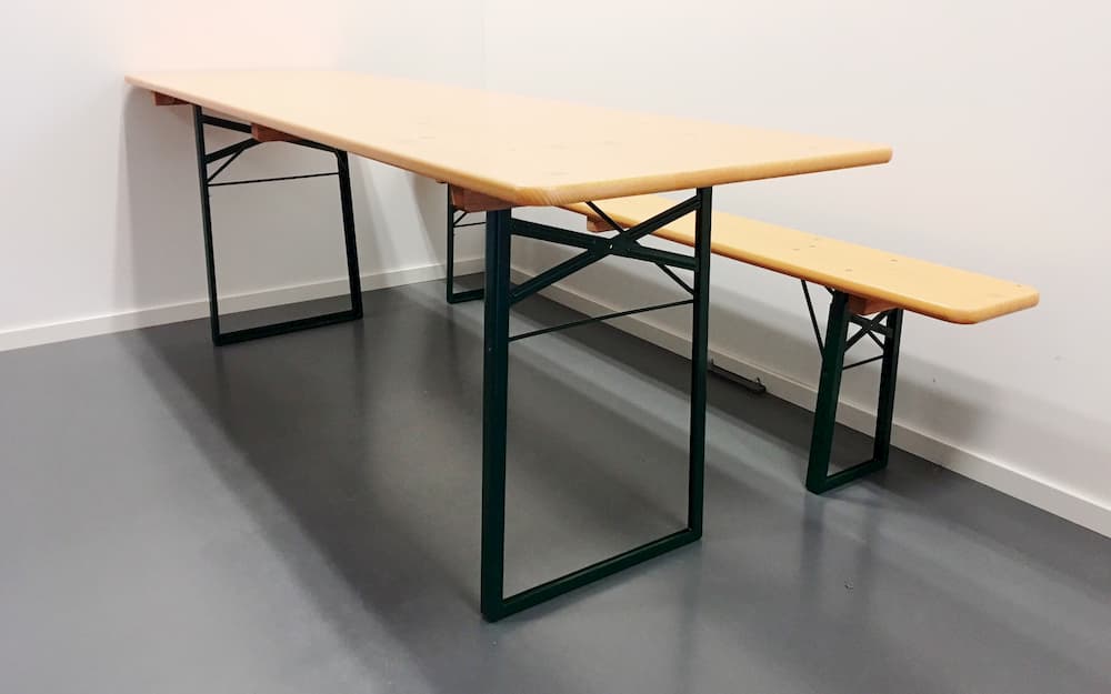 Table & bench set for events | Hallgruppen