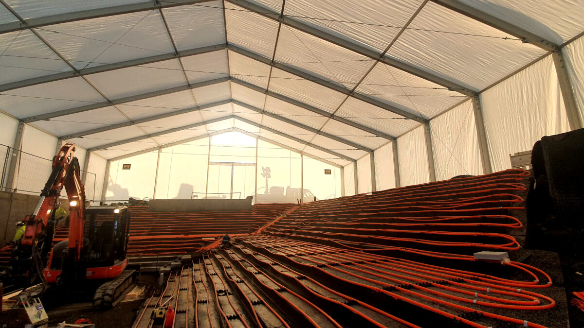 Temporary construction shelters | Hallgruppen