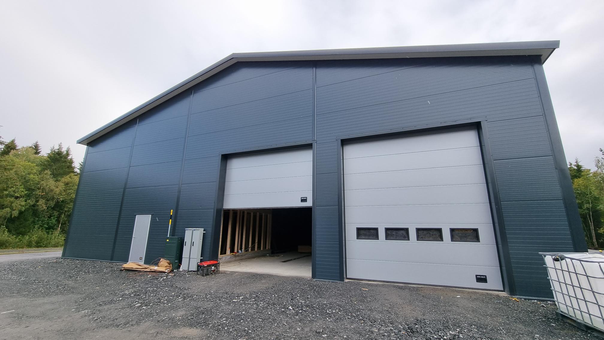 Steel building - long-term storage solution | Hallgruppen