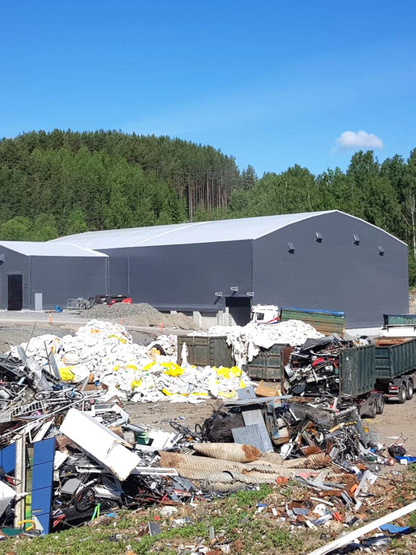 Tents & storage solutions for Waste & recycling | Hallgruppen