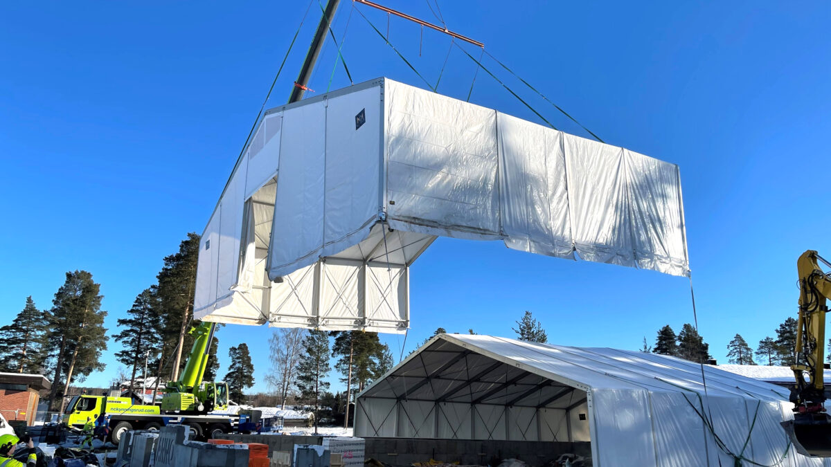 Weather Protection - Shelters for construction | Hallgruppen