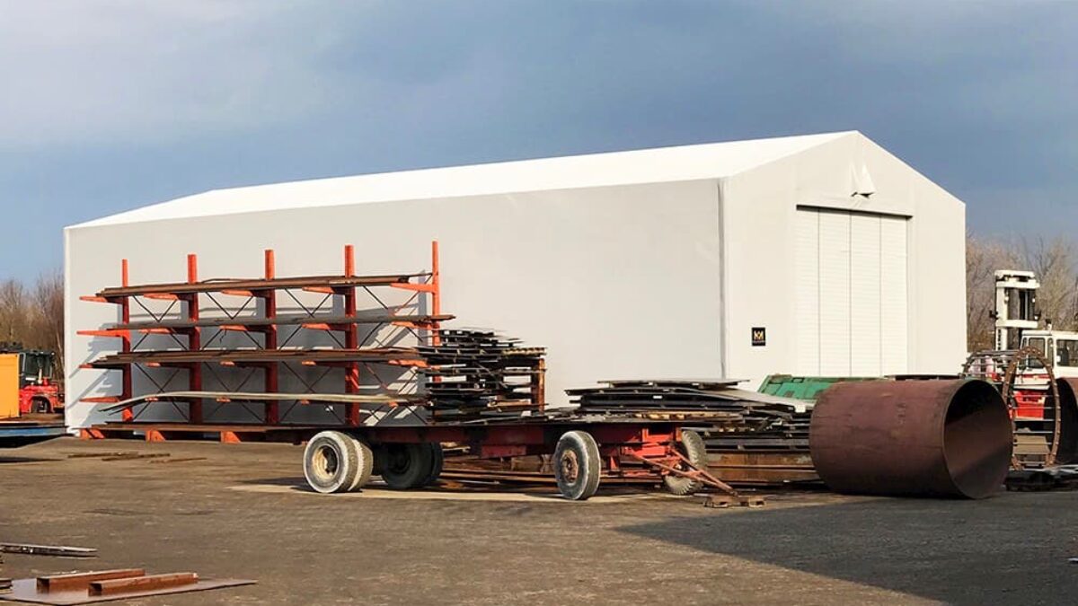 Weather Protection - Shelters for construction | Hallgruppen
